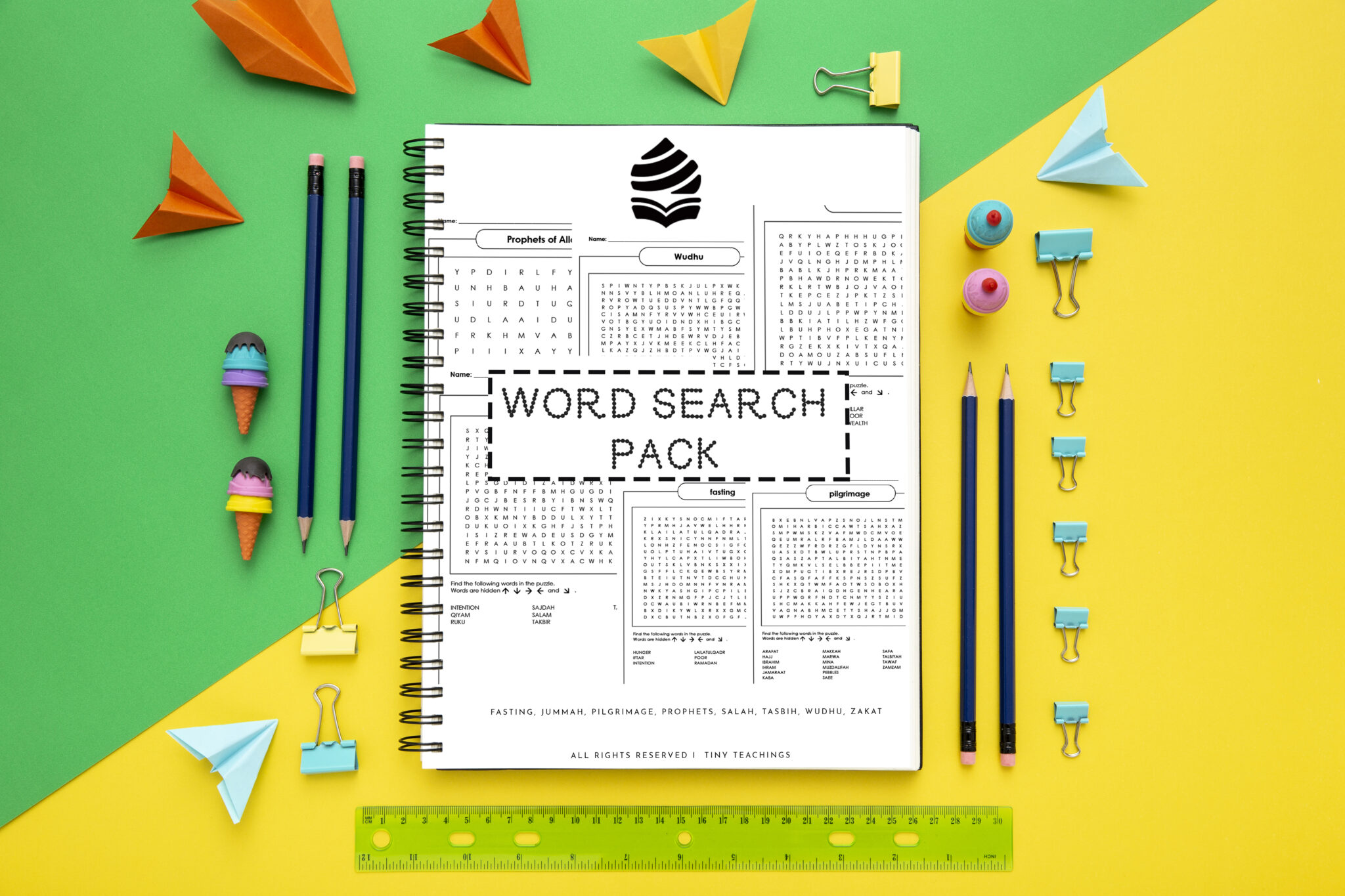 Wordsearch Pack - TINY TEACHINGS