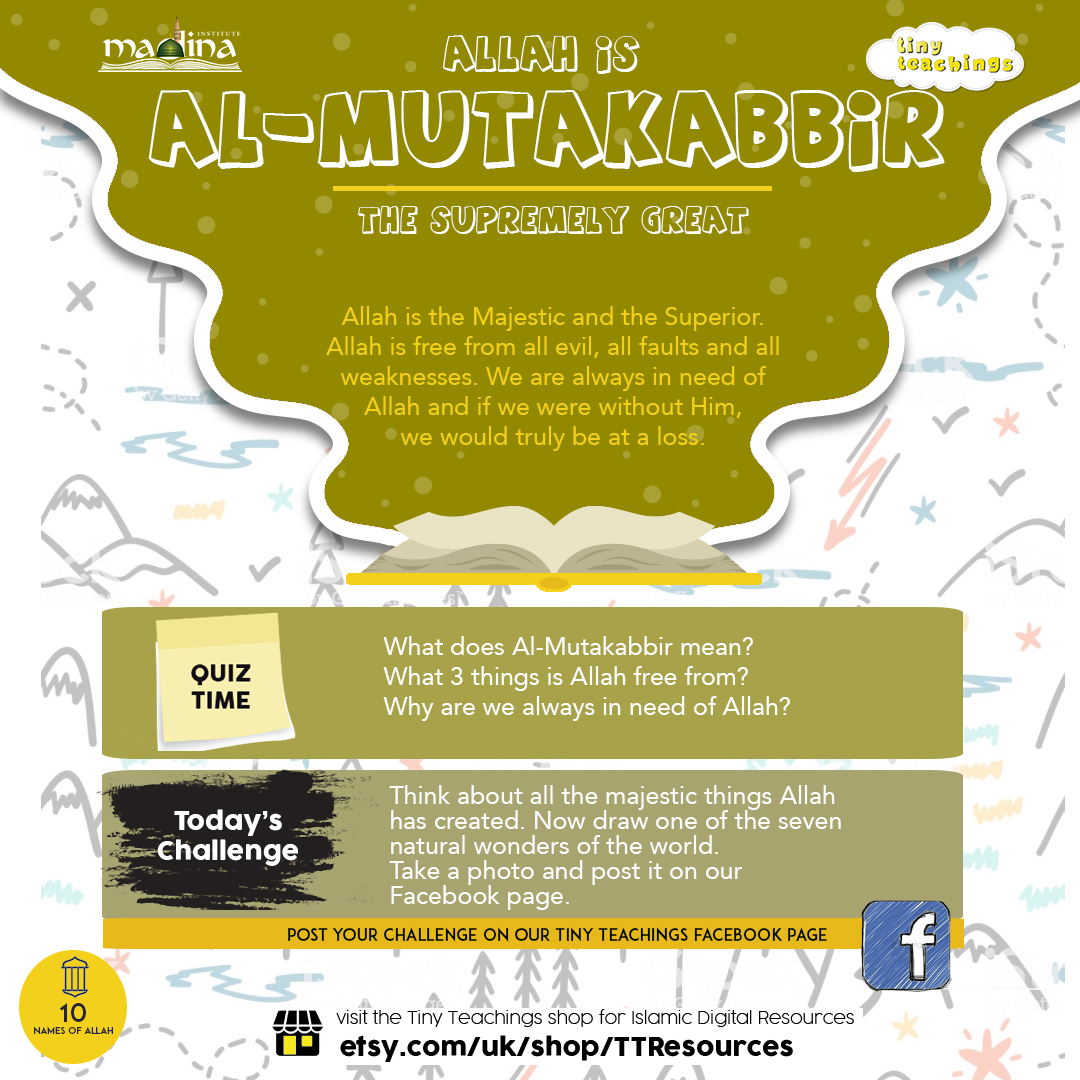 10_Al-Mutakabbir - TINY TEACHINGS