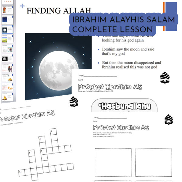 Prophet Ibrahim Teachers Pack I Complete lesson - TINY TEACHINGS